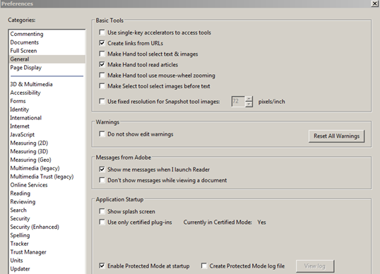 Adobe Acrobat Doesn’t Support IE’s Enhanced Protected Mode (EPM)